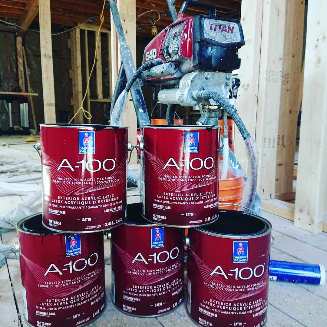 Why using Sherwin Williams A-100 exterior paint for commercial exterior ...