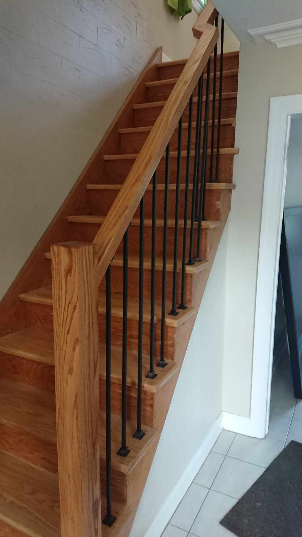 Perfectly Matching Staircase Railings in Leduc, Alberta with Alberta ...