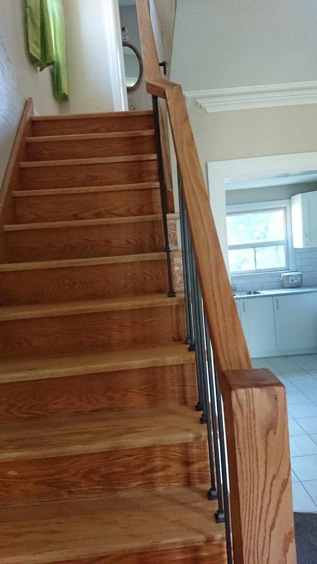 Perfectly Matching Staircase Railings in Leduc, Alberta with Alberta ...